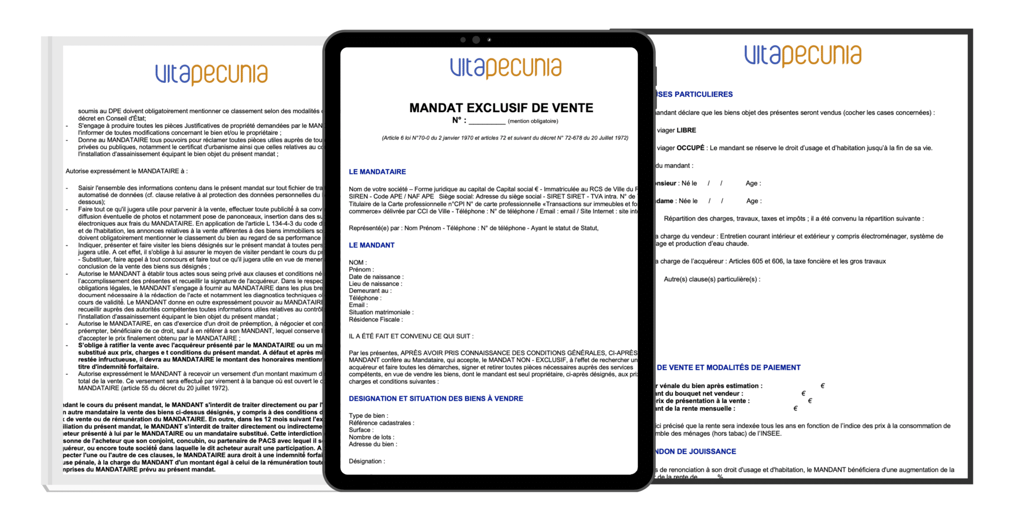 Le mandat de vente viager pour les agents immobiliers